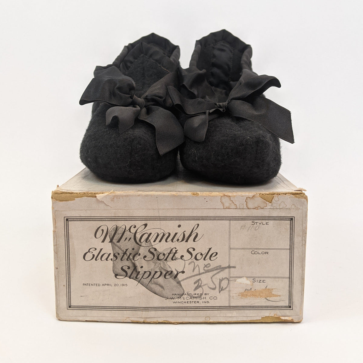 1910s Children's Burial Slippers in Original Box – Witchy Vintage