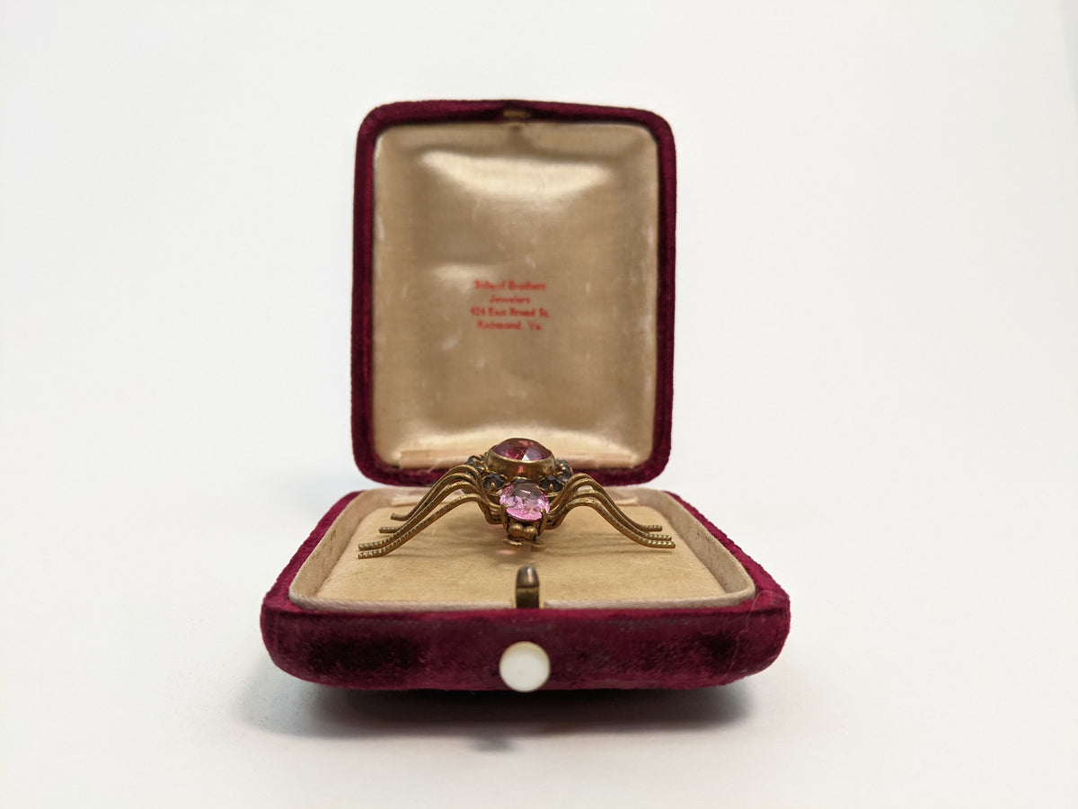 Ruby Red Victorian Velvet Box – Witchy Vintage